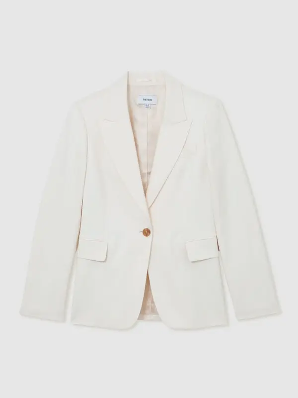 REISS Malin Single-breasted Tailored Blazer