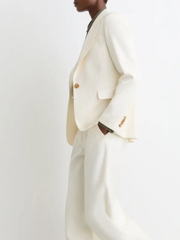 REISS Malin Single-breasted Tailored Blazer