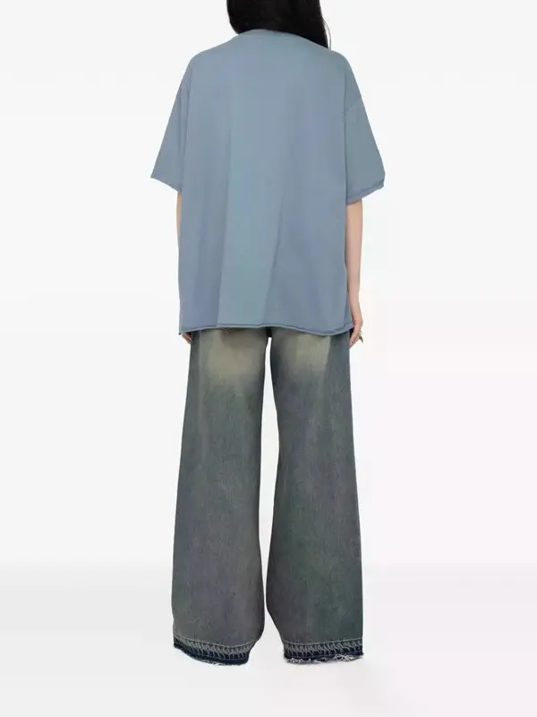 Zadig&Voltaire Rhinestone Graphic T-shirt - Blue
