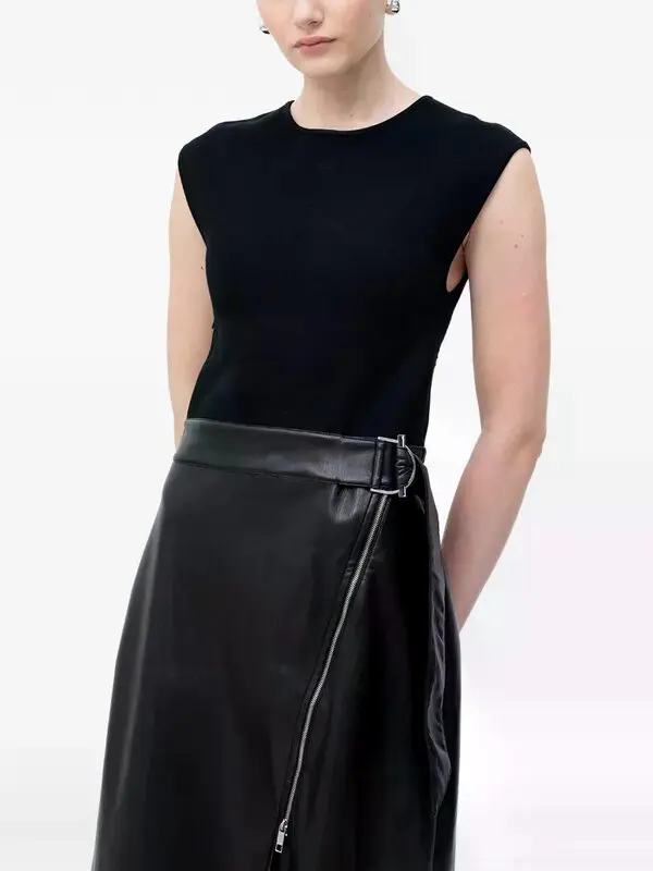 BOSS Wrap Dress With Zip Detail
