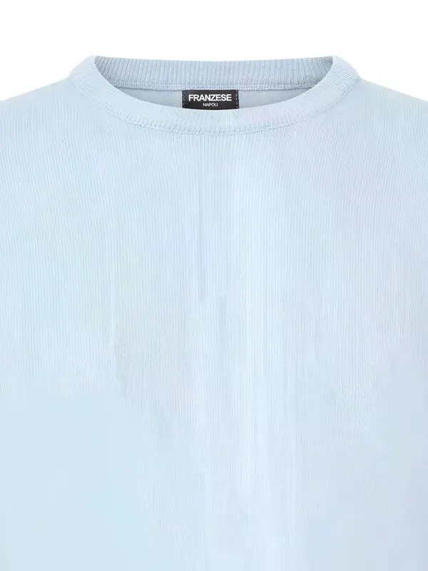FRANZESE COLLECTION Ribbed Crew-neck Sweater