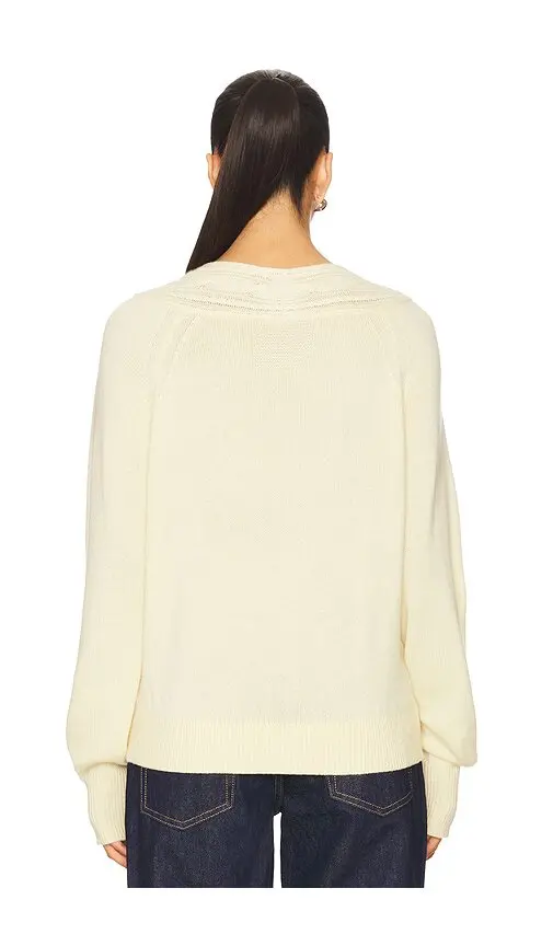 Guest In Residence Varsity V Sweater