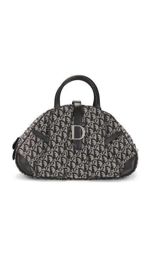 Undefined Dior Oblique Double Saddle Bag