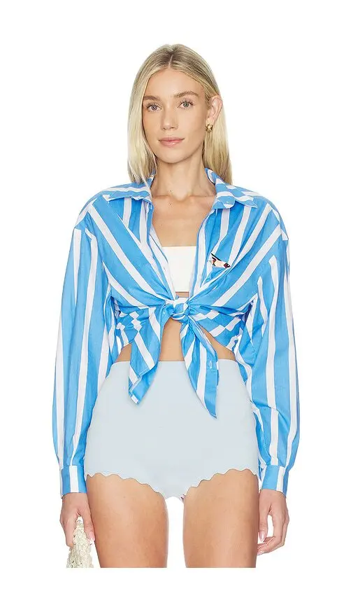 NAU BIKINIS Striped Tunic