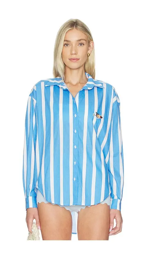 NAU BIKINIS Striped Tunic