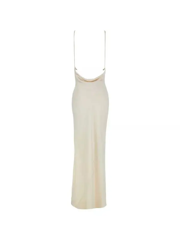 Andamane The Attico Cowl Neck Slip Maxi Dress