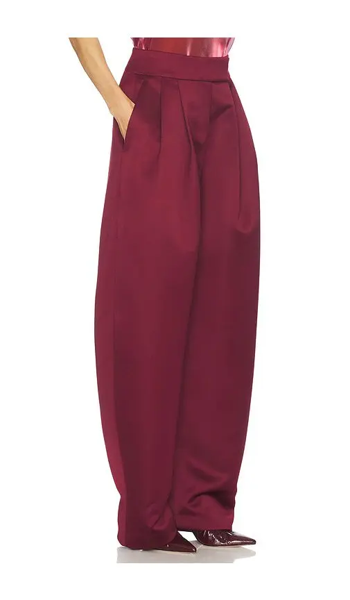 CAMILA COELHO Reese Pant - Garnet