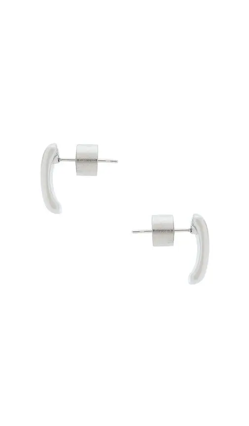 HEAVEN MAYHEM Clemmie Maxi Stud Earrings - Silver
