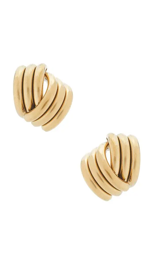 HEAVEN MAYHEM Clove Stud Earrings - Gold