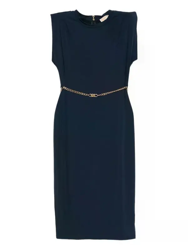 Michael Kors Belted Midi Dress