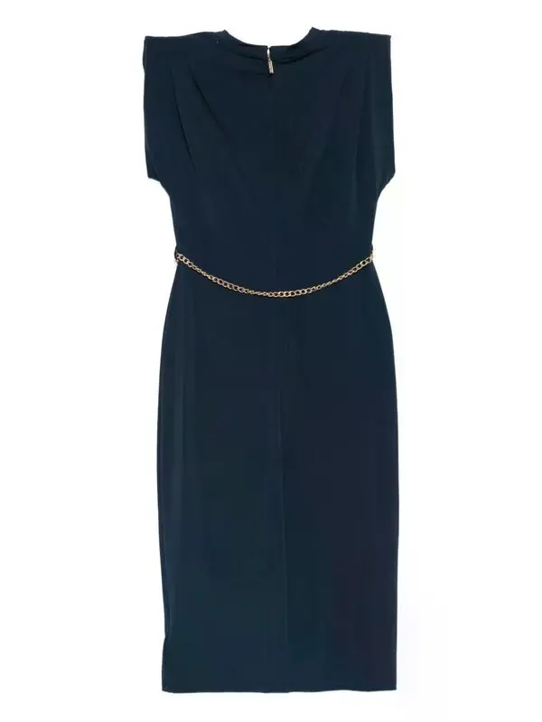 Michael Kors Belted Midi Dress