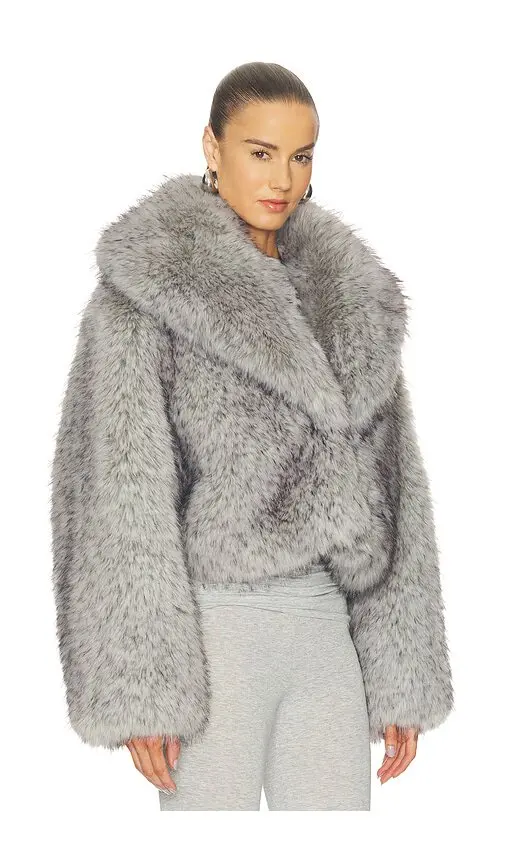CAMILA COELHO Nuria Fur Coat