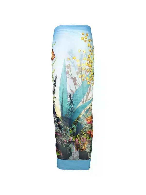 MARISSA COLLECTIONS Floral-print Pareo