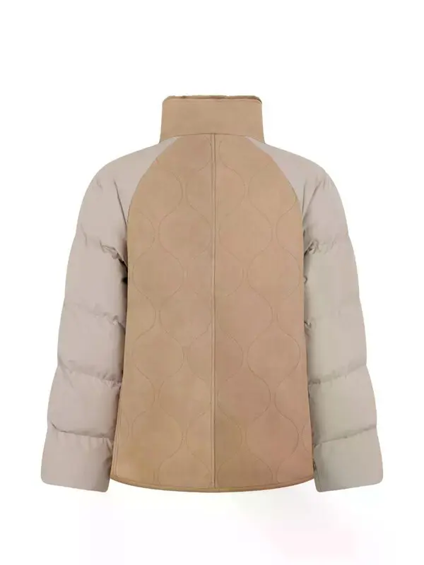 MOORER Quilted Collar Jacket