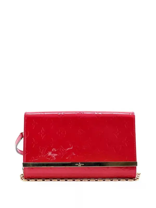 LOUIS VUITTON Ana Monogram Vernis Clutch Bag - Pink