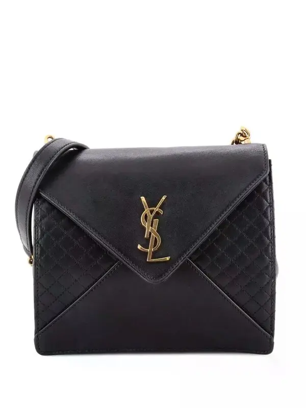 Saint Laurent Gaby Square Quilted Leather Shoulder Bag