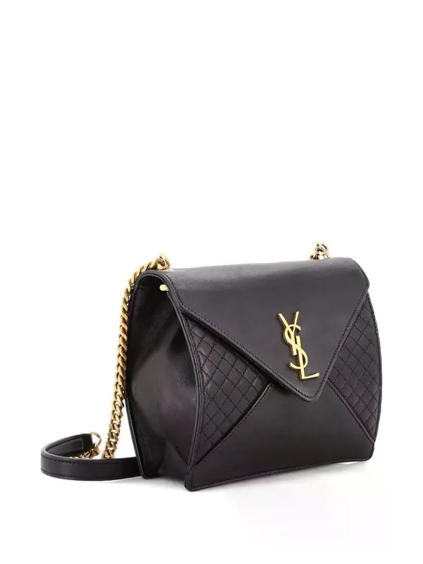 Saint Laurent Gaby Square Quilted Leather Shoulder Bag