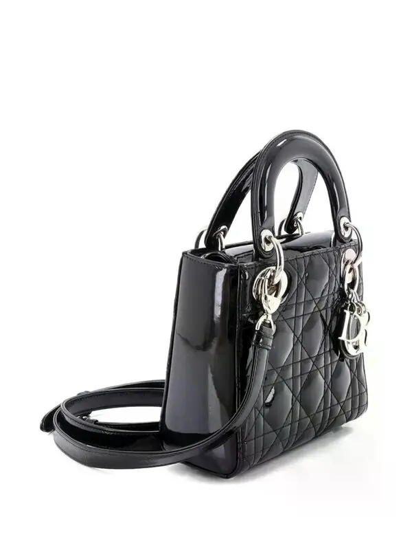 Dior Lady Cannage Quilt Mini Satchel
