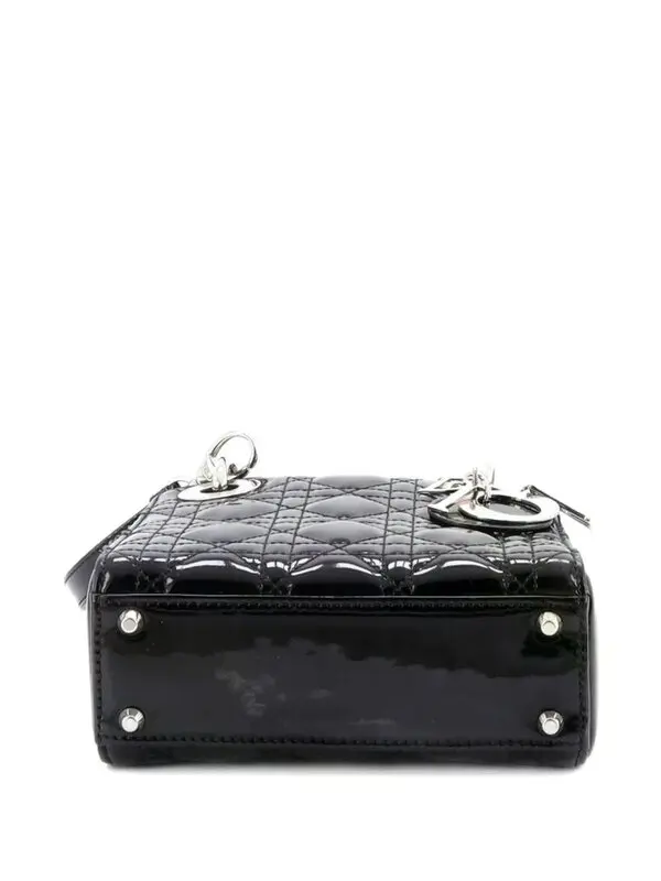 Dior Lady Cannage Quilt Mini Satchel