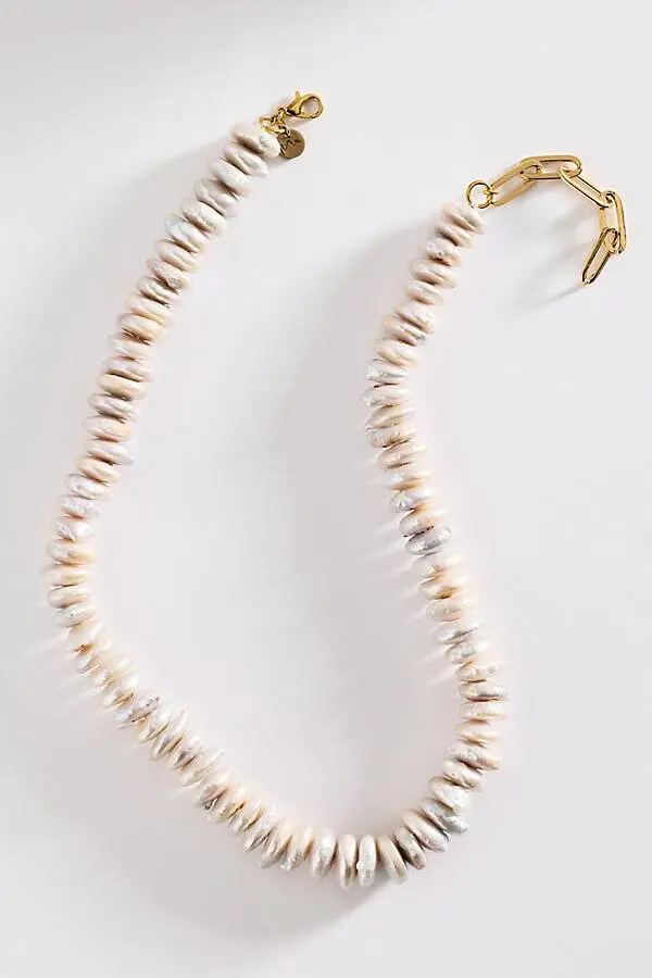 Maison Irem Gem Of The Sea Necklace - Pearl