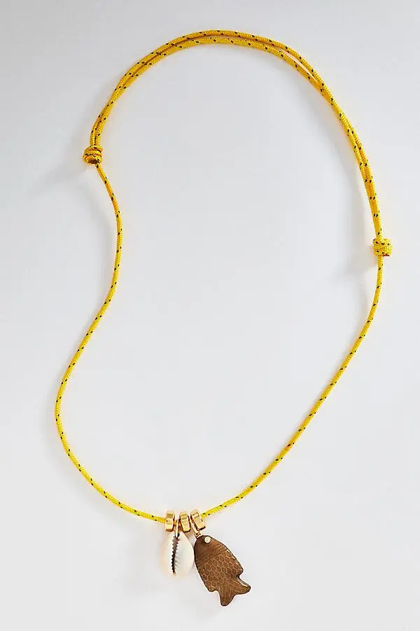 Éliou Bass Necklace - Yellow