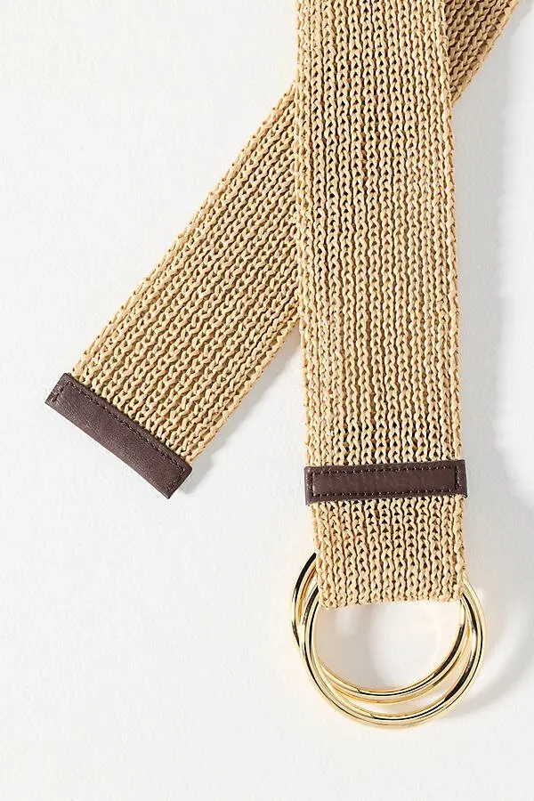 B-low The Belt Woven Ring Belt