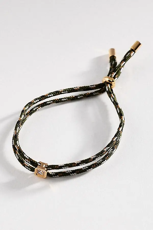 Anthropologie Corded Layer Bracelet - Brown