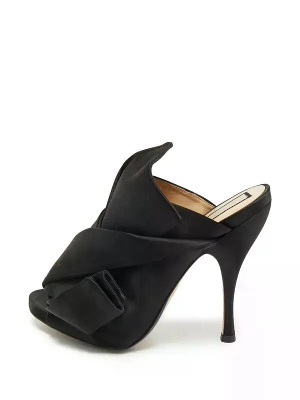 N°21 Peep-toe Mules