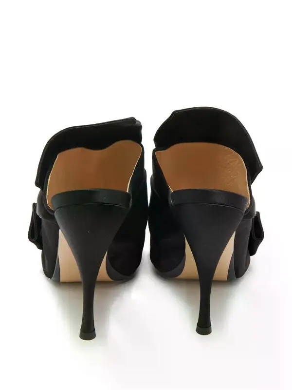 N°21 Peep-toe Mules