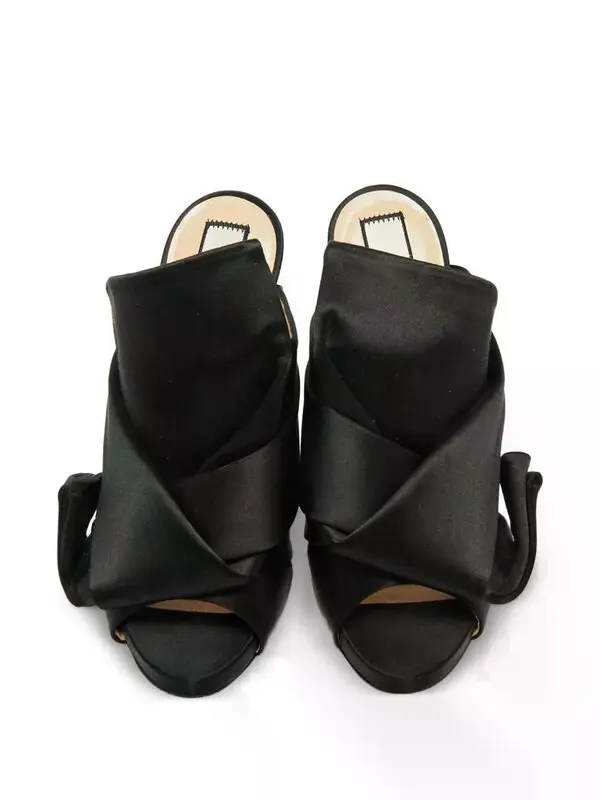 N°21 Peep-toe Mules