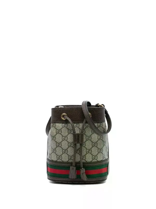 Gucci Mini Gg Supreme Ophidia Bucket Bag
