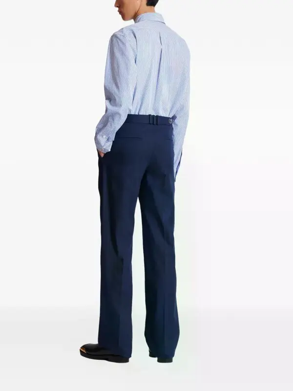 Balmain Darted Twill Trousers