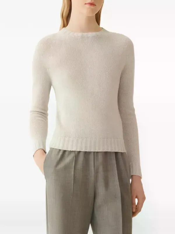 Fabiana Filippi Crew Neck Long Sleeve Sweater