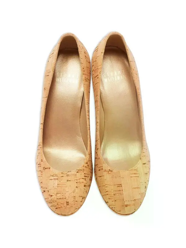 STUART WEITZMAN Cork High Heel Pumps