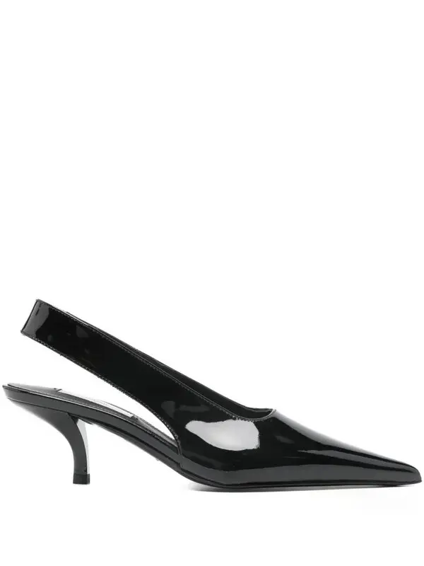 TOTEME Pointed Slingback Pumps - Black