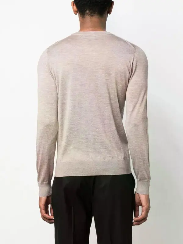 Brioni Crew-neck Cashmere-silk Jumper