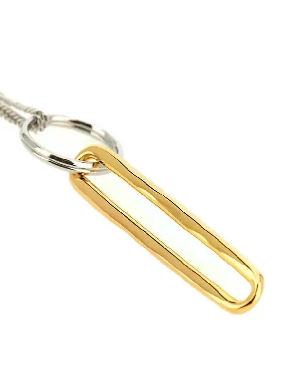 JIL SANDER 601 Handmade Pearl Pendant Necklace
