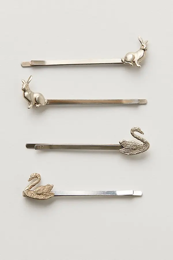 ARC AND BOW Arc + Bow Novelty Barrettes - Swan