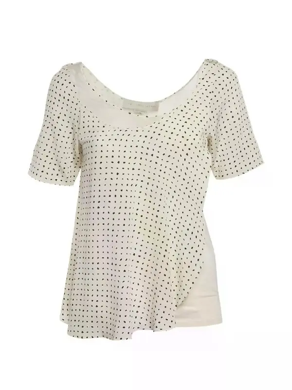 Stella McCartney Printed Short Sleeve Blouse