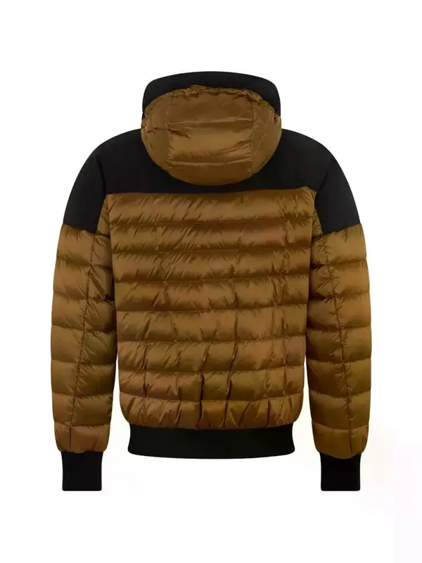 MOORER Hooded Quilted Jacket