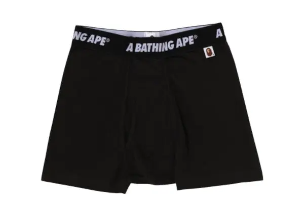 A BATHING APE Trunks Underwear - Black
