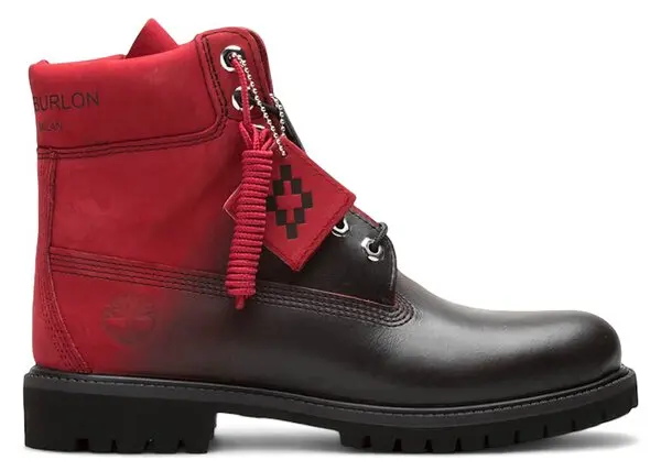 Timberland 6 Premium Boot Marcelo Burlon County Of Milan - Red