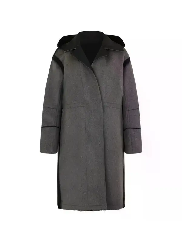 MOORER Hooded Cashmere Coat