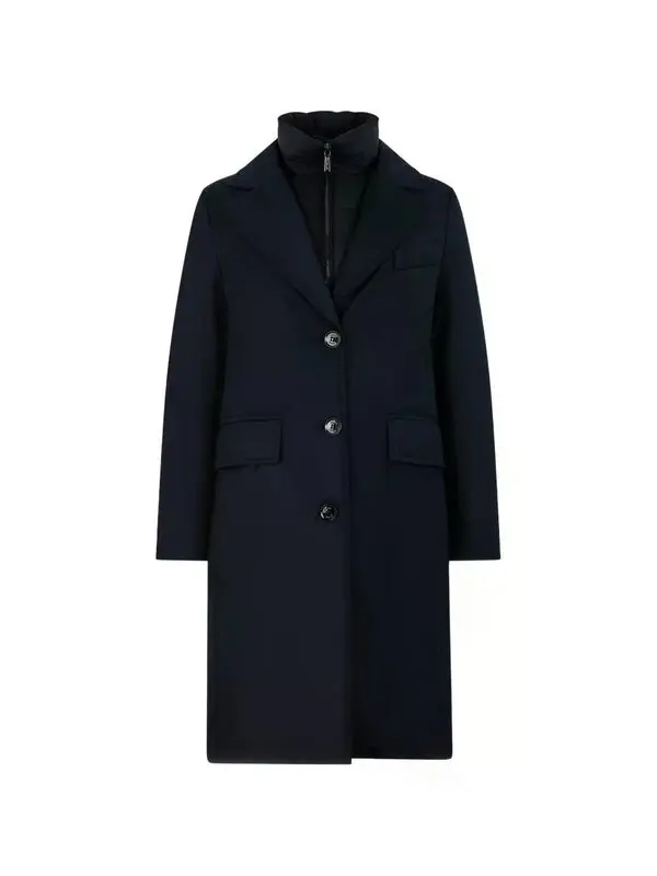 MOORER Buttoned Coat