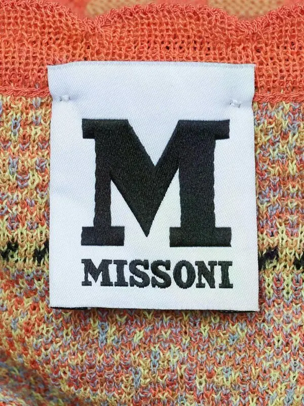 Missoni Crew-neck Top - Orange