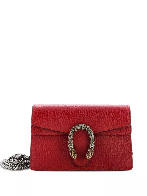Gucci Dionysus Super Mini Clutch Bag - Red