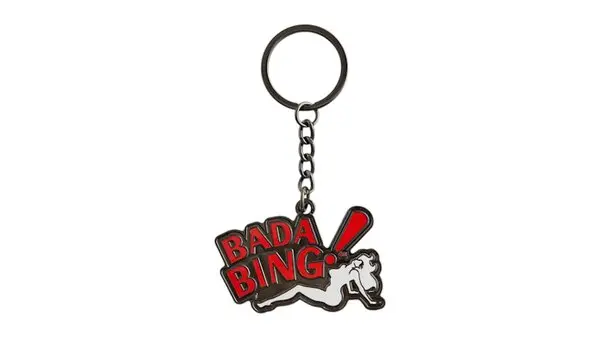 Kith X The Sopranos Bada Bing Keychain - Black