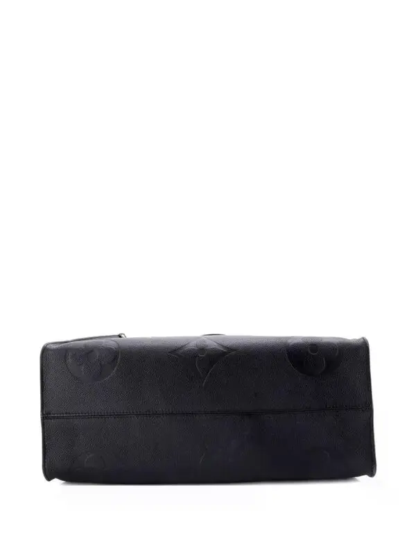 LOUIS VUITTON Onthego Monogram Empreinte Giant Gm Tote Bag - Black