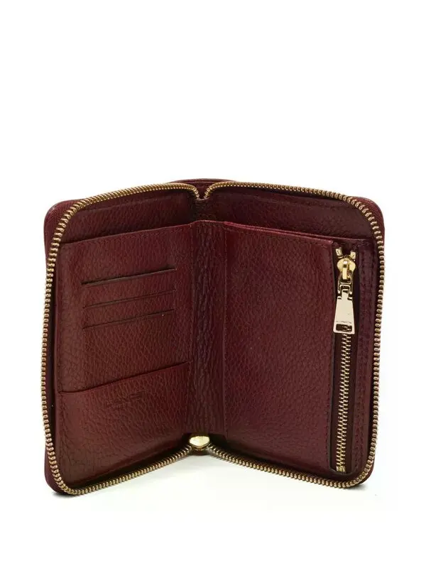 LANCEL Zip-fastening Wallet - Red