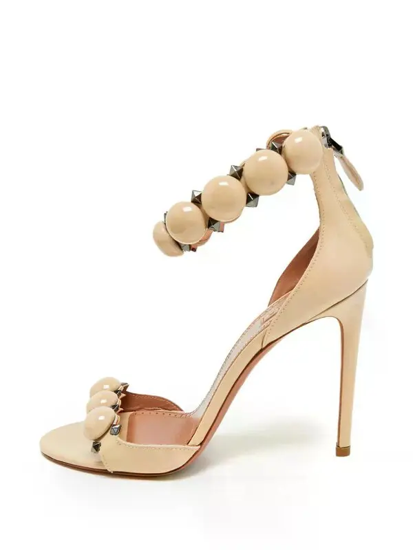 Alaïa Bombe Beaded Sandals